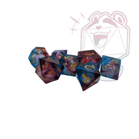 Cruel Sharp Edge Foil Dice – Laughing Panda Hobbies & Toys